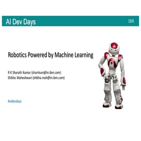 Robotics Powered by Machine Learning | PDF