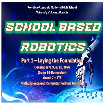basics of robotics with theory and application | PPTX