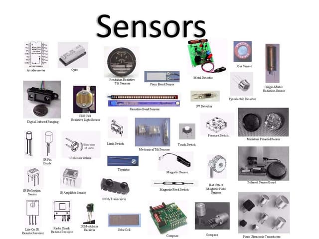 sensors in robotics | PPTX