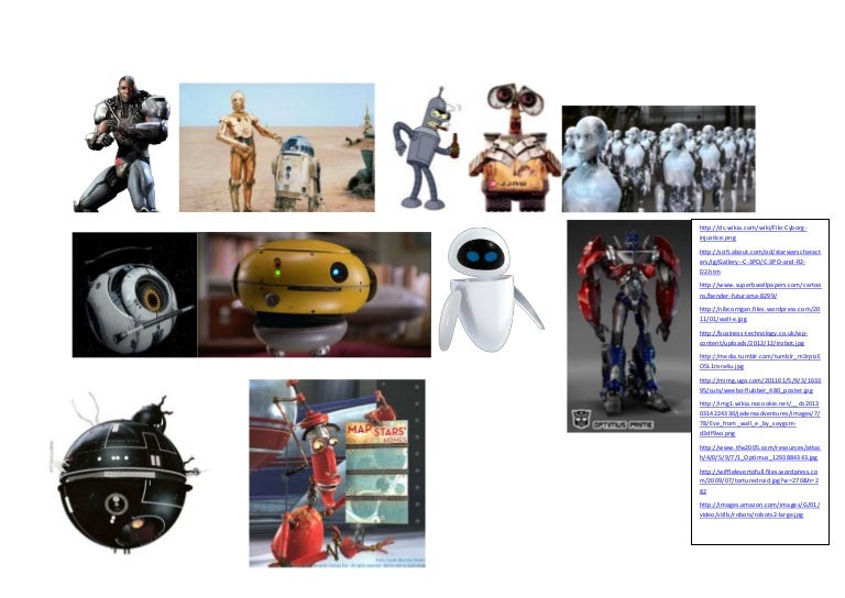 Robot moodboard