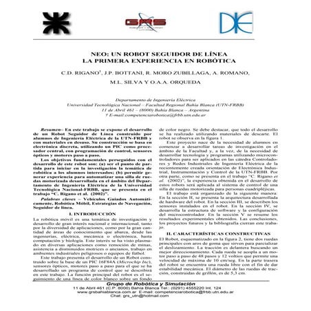 Robot paper | PDF