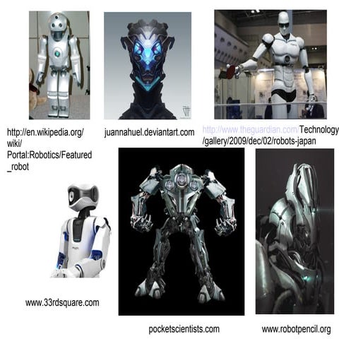 Robot Ideas mood board | PPT