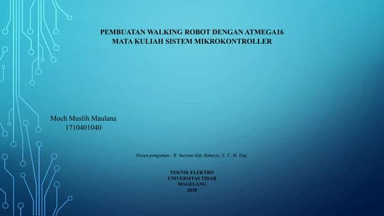 ROBOT SEDERHANA | PPT