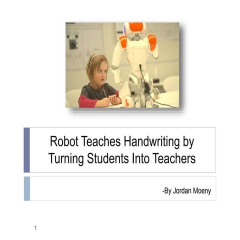 Robots and writing practice final | PPT