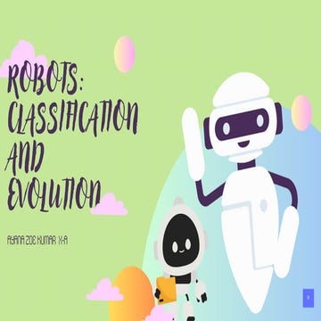 robots classification and evolution during modern times | PDF