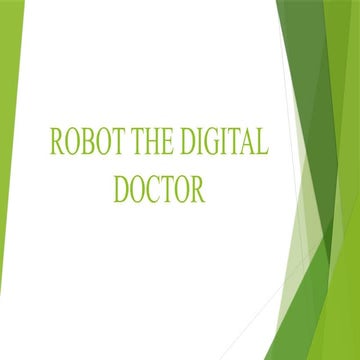 ROBOT THE DIGITAL DOCTOR 1robotdoctor.pptx