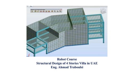 Revit and Robot Structural Analysis Course.pptx | Civil Engineering ...