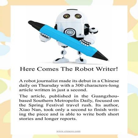 Robot writer | PDF