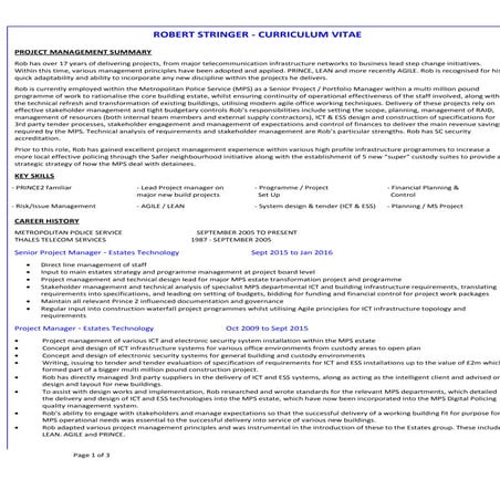 Rob stringer cv_feb_16 | PDF