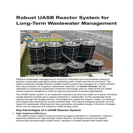 Robust UASB Reactor System for Long-Term Wastewater Management.docx