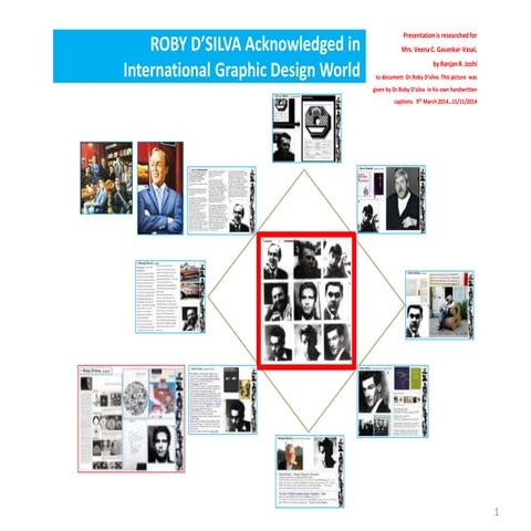 Roby D'Silva Acknowledged | PPTX