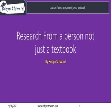 Autism Integration (Capstone) | PDF
