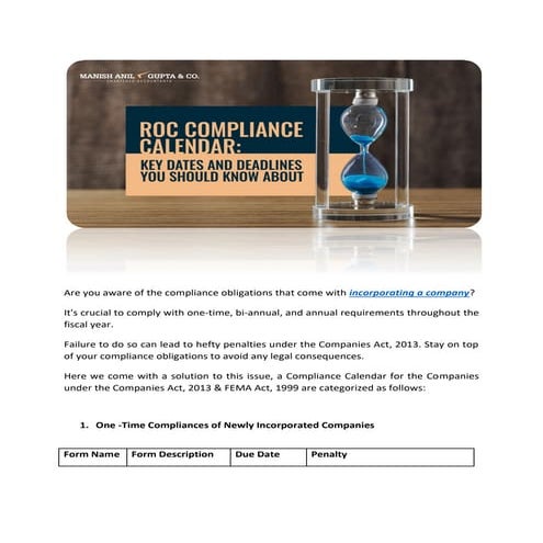 ROC Compliance Calendar: Key Dates and Deadlines You Should Know About ...