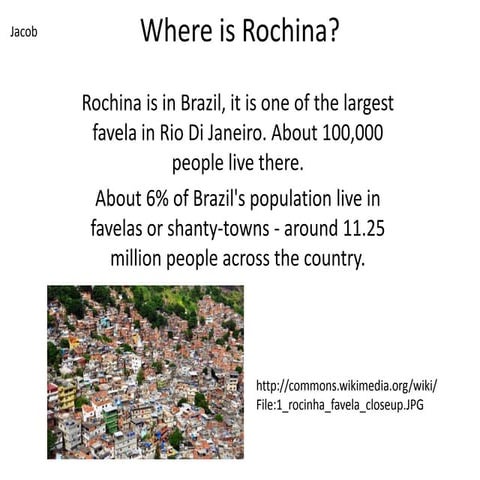 where is Rochina? Jacob | PPT