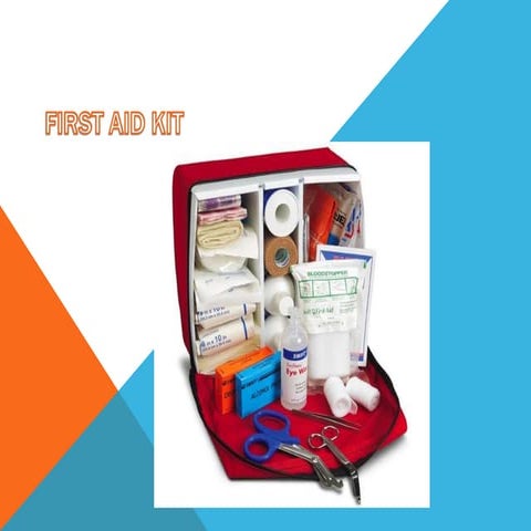Rocio first aid kit project | PPTX | First Aid | Injuries
