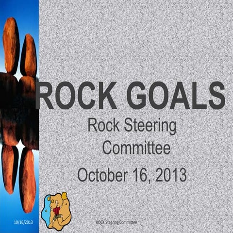 ROCK Taskforce Goals | PPT
