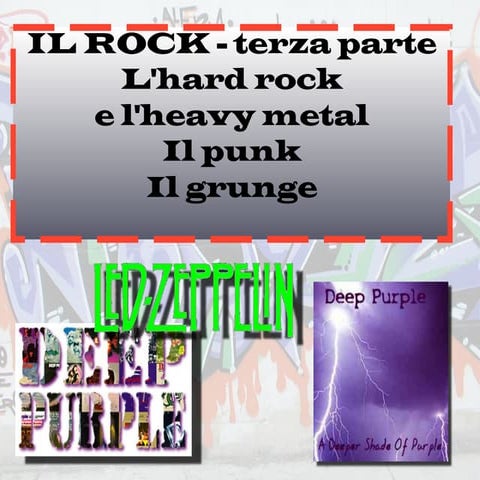 Rock da heavy metall al grunge | PDF