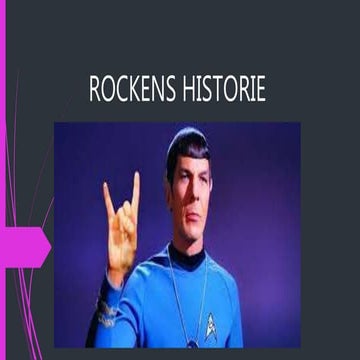Rockens historie 70 tallet | PPTX
