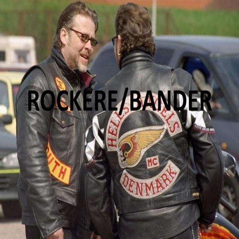 Projekt om bander | PPTX