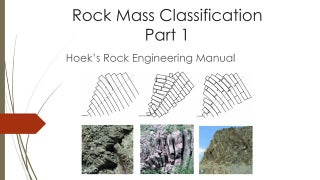 Rock Mass Classification | PPT