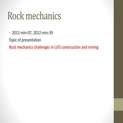 slake durability index experiment | PDF