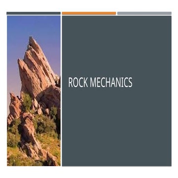 ROCK MECHANICS ffasddeasasdeafsdefasasfe | PPTX