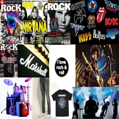 Rock Mood-Board | PPT
