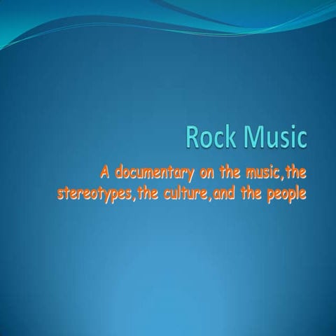 Rock music | PPTX