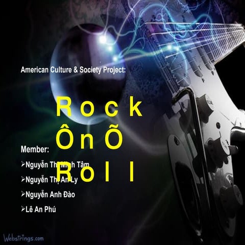 Rock N Roll | PPT | Classic Rock | Rock Music