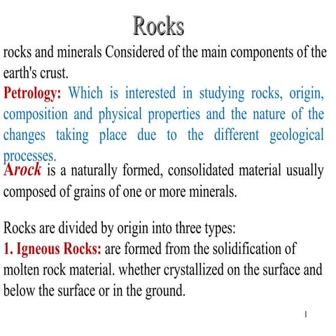 Rocks | PPT