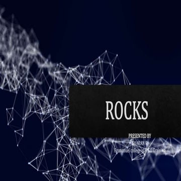 Rocks | PPTX