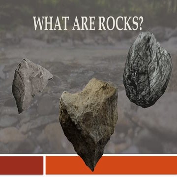 Grade 10: Geography. Classification of Rocks. | PPTX