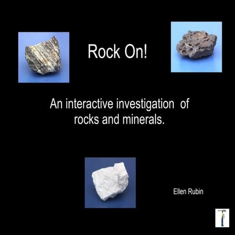 Rocks And Minerals Curriculum Project Ecomp 5022 | PPT