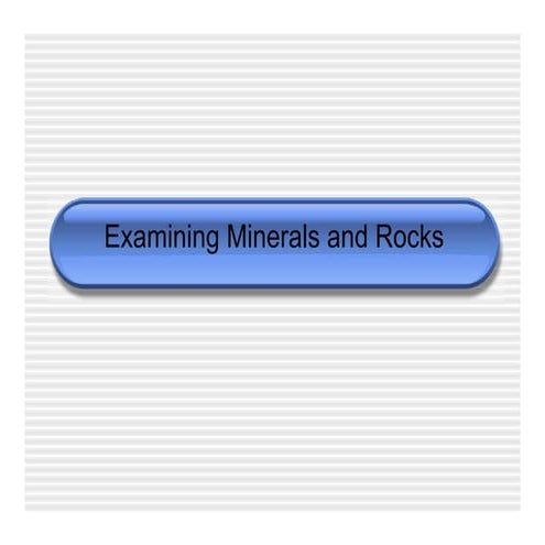 physical properties of rocks | PDF