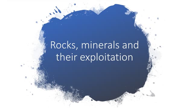 Mining geology an overview | PDF