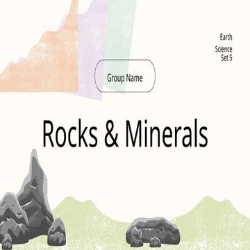 Rocks and Minerals Earth Science Group Collaborative Presentation in ...