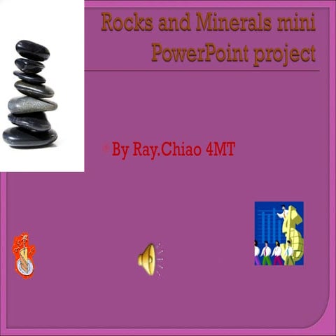 Rocks And Mineralsray | PPT | Geology | Science