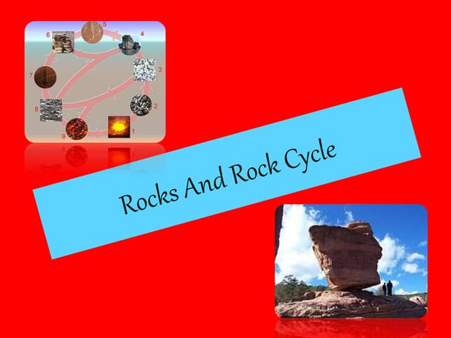 The rock cycle | PPTX
