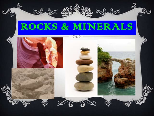 Minerals | PPT