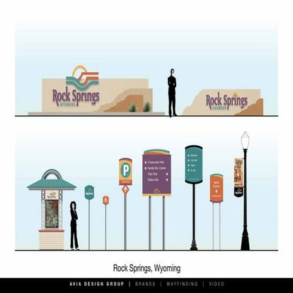 Rock Springs Wayfinding | PDF