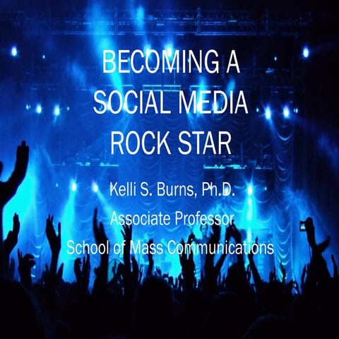 Becoming a Social Media Rock Star (student version) | PPT