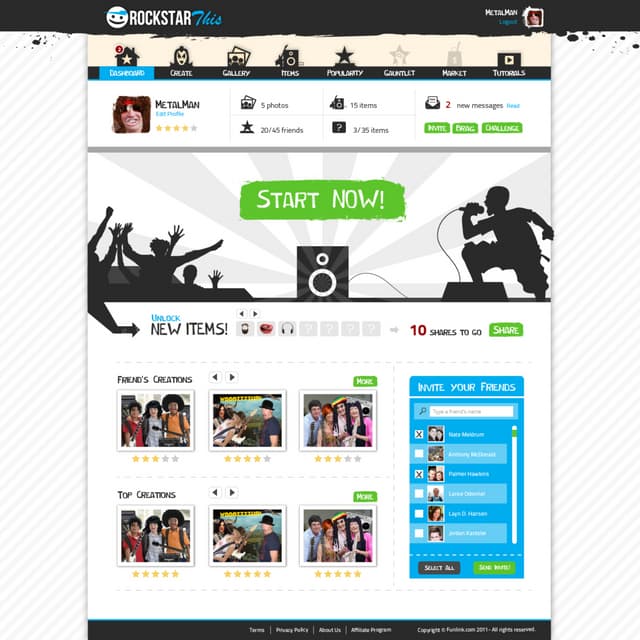 RockstarThis.com Design | PDF
