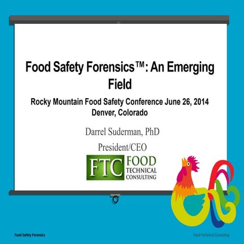 Food Safety Forensics: An Emerging Field | PDF