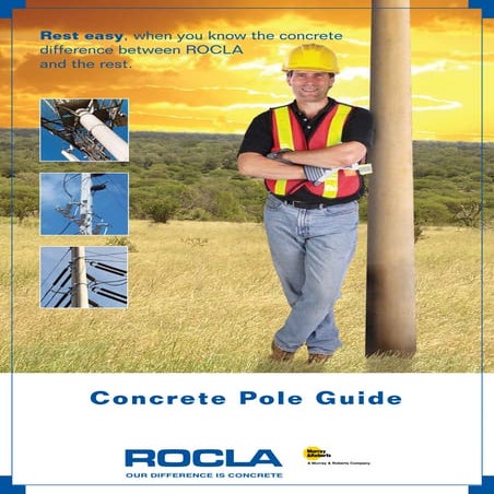 Rocla concrete pole_guide_2010 | PDF