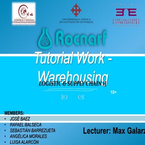 PRONACA Warehousing tutorial | PPTX