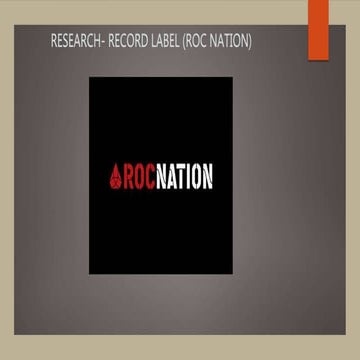 Roc nation | PPTX