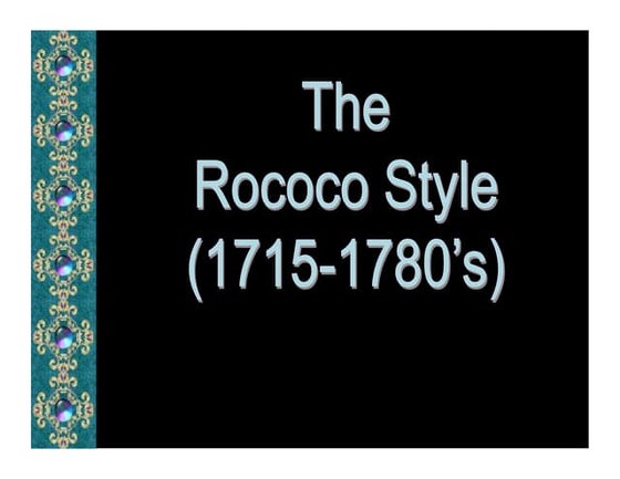 Rococo | PPT