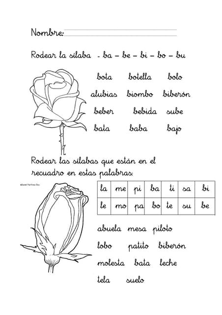 Cuaderno para-trabajar-la-conciencia-fonológica | PDF