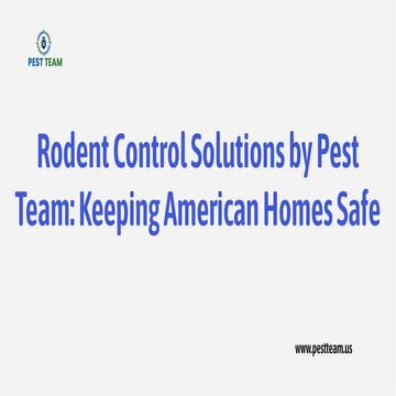 Rodent control solutions by pest team.pdf