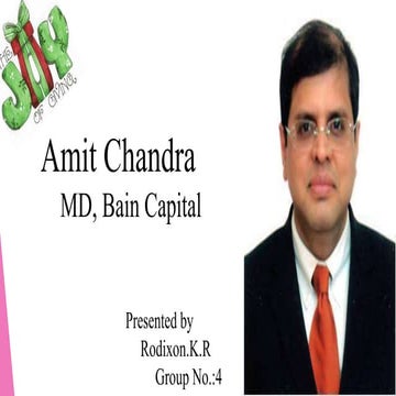 Amit Chandra | PPTX